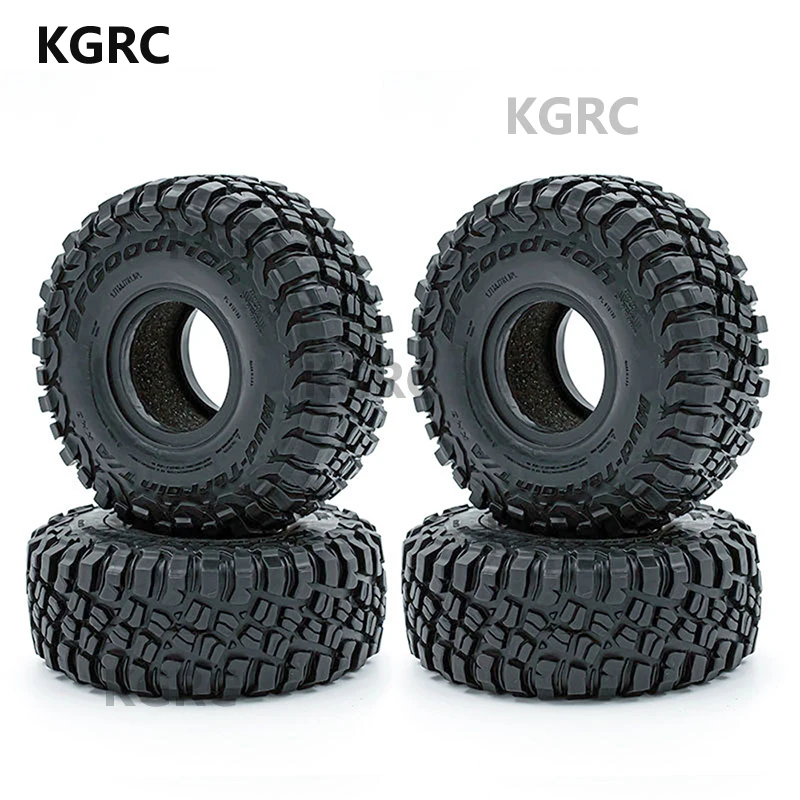 1.9 Inch 117mm Rubber Tire Rock Crawler Tyre For RC Car TRX4 TRX6 SCX10 ...