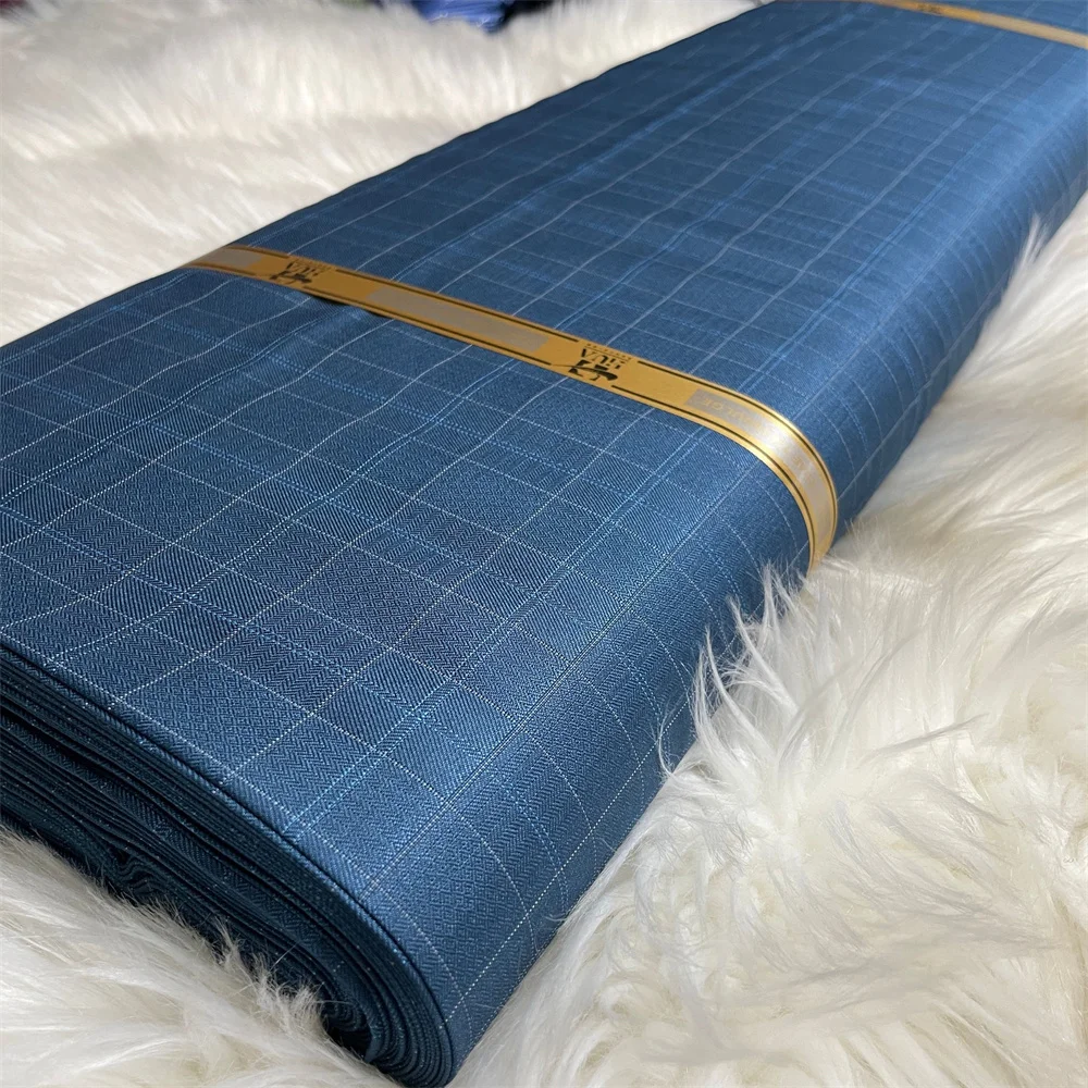 5Yards-African-Senator-Wear-Suit-Men-Fabric-Material-Nigerian-100 ...