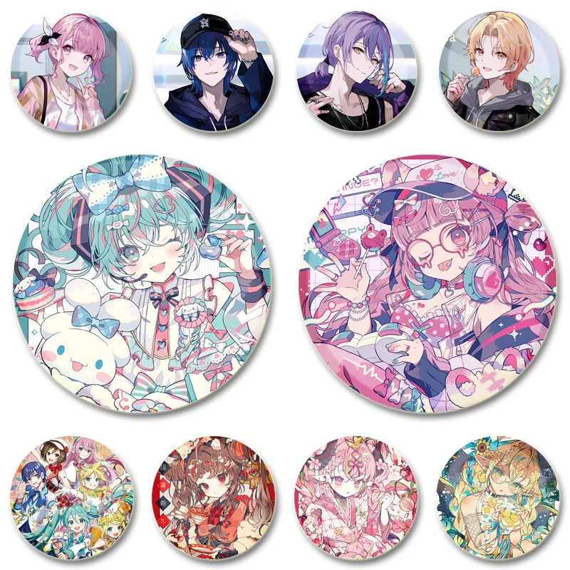 44-58mm-Miku-Emu-Rin-Len-Luka-Badge-Cartoon-Music-Brooches-Cosplay-Cute ...