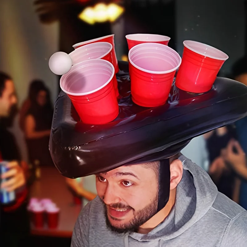 Inflatable-Beer-Hat-Ring-Toss-Game-Perfect-Outdoor-Parties-Family ...