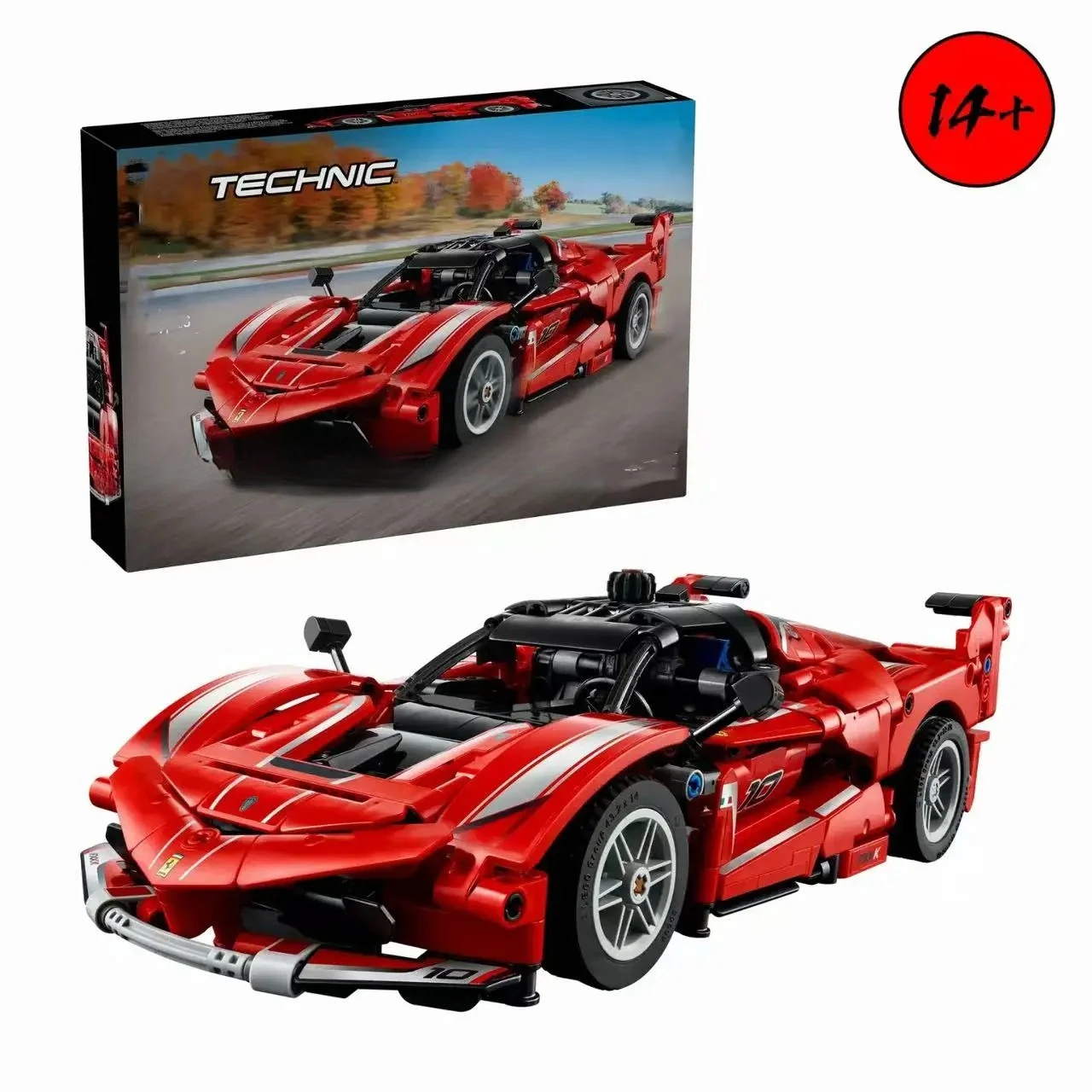 Disney 42212 Racing FXX K Car Model Assembly Blocks Set Birthday ...
