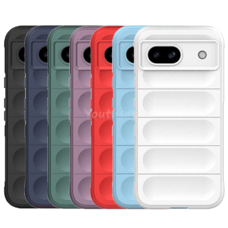 For-Google-Pixel-8A-Case-Silicone-Plain-Shockproof-TPU-Cover-Pixel-8-A ...