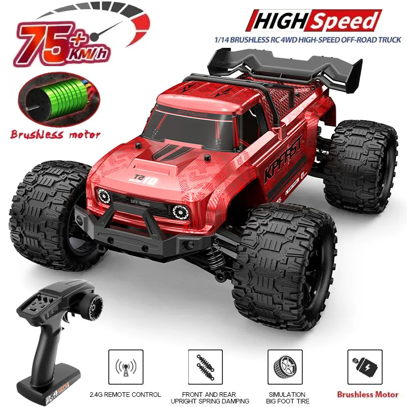 KF18-1-14-4WD-RC-Car-Off-Road-Racing-High-Speed-Brushless-Motor-2-4G ...