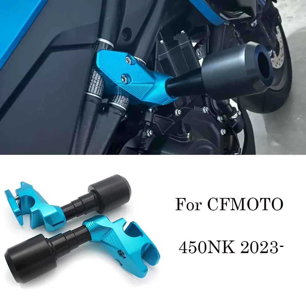 For-CFMOTO-2023-450-NK-Motorcycle-Engine-Frame-Sliders-Protection-Crash ...