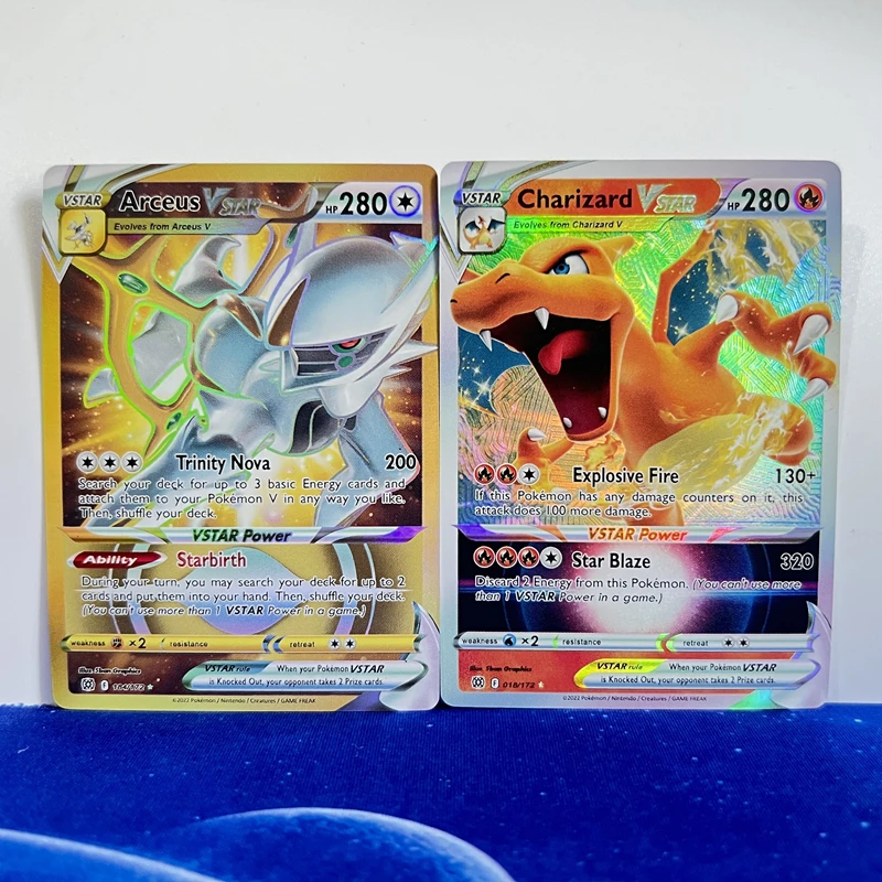 54-100pcs Cards English GX Energy Vmax Mega EX Table Game Charizard Pikachu Rare Collection ...