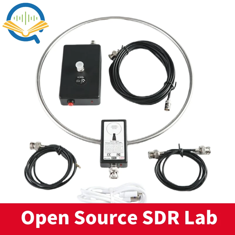 GA-800 GA800 Active Loop Antenna 10KHz-159MHz HF Short Wave Small Loop ...