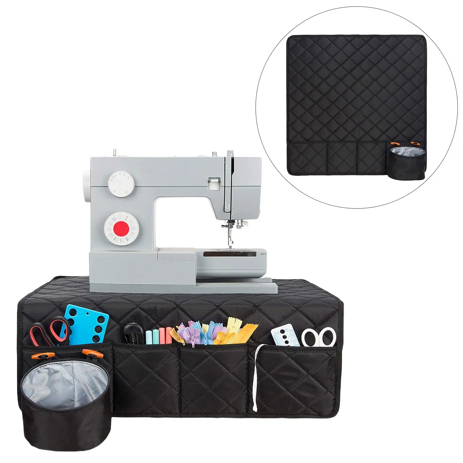 Sewing-Machine-Mat-for-Table-with-Pockets-Water-Resistant-Sewing ...