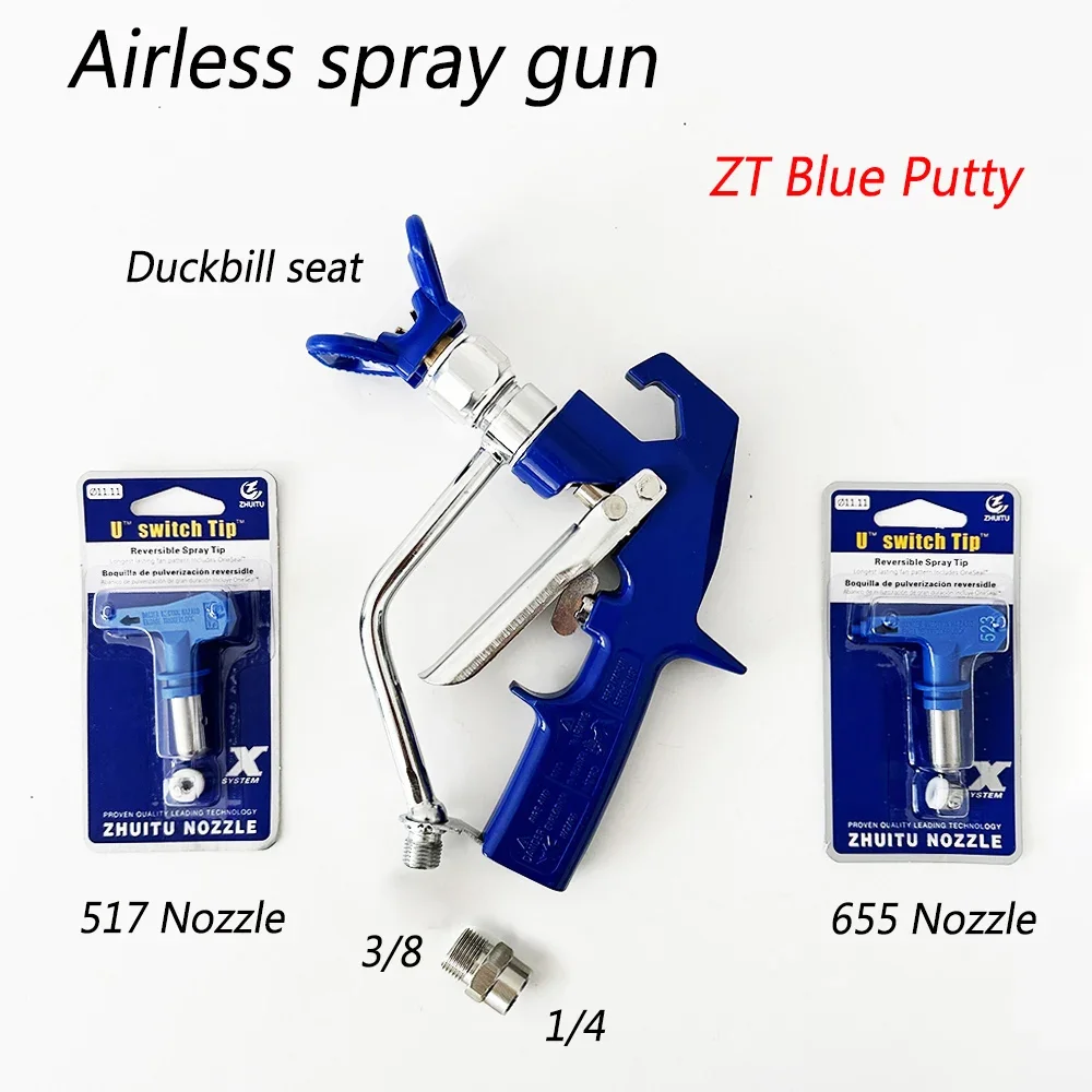 ZT-Blue-Putty-Spray-Gun-High-Pressure-Cleaning-Machine-and-Its ...