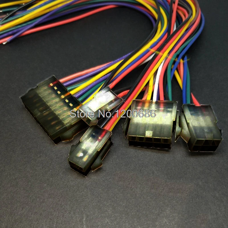 18awg 30CM Molex 5559 Series 4,2mm 2x6pin Mini-Fit Jr. 5559 carcasa de ...