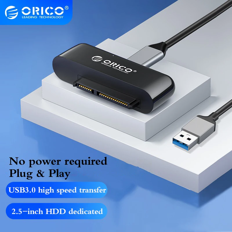 ORICO SATA to USB 어댑터 USB 3.0 to Sata 3 케이블 컨버터, 2.5 HDD SSD 하드 디스크 드라이브용 Cabo| | - AliExpress