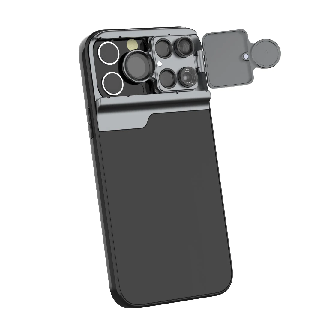 Phone Lens Case for iPhone 14 Pro Max Plus 5in1 Vlog Kit 10X 20X Super ...