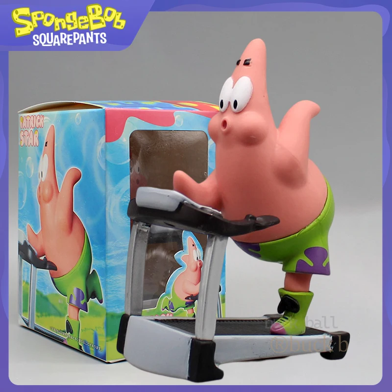10cm-Spongebob-Squarepants-Patrick-Star-Fitness-Posture-Action-Figure ...