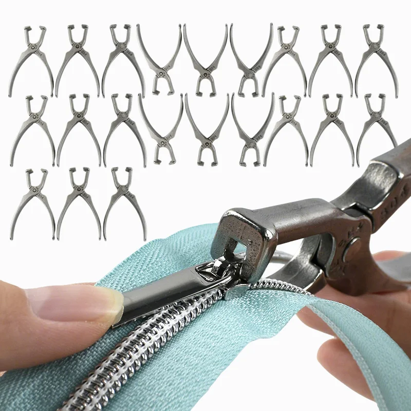 304 Stainless Steel Zipper Pliers for Zippers Install Stop Clothes ...