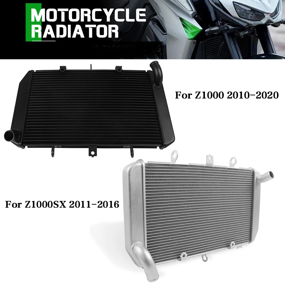 Z1000 Engine Radiator For Kawasaki Z 1000 2010-2020 Z1000SX 2011-2016 ...