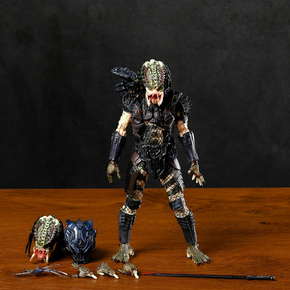 NECA-figura de acción de Predator 2 Ultimate blindado Lost Predator ...