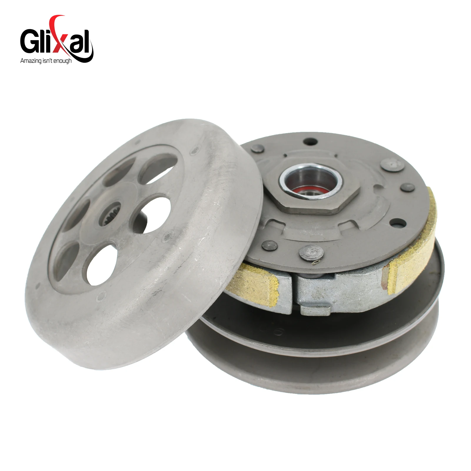 Glixal Complete Rear Clutch Assy with Bell for BWS 100, Grand Axis 100 ...
