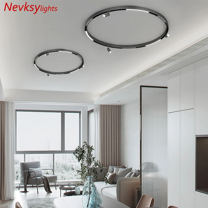 N8-Modern-Round-Magnetic-Track-Lights-design-led-Lamp-Magnetic-Rail ...