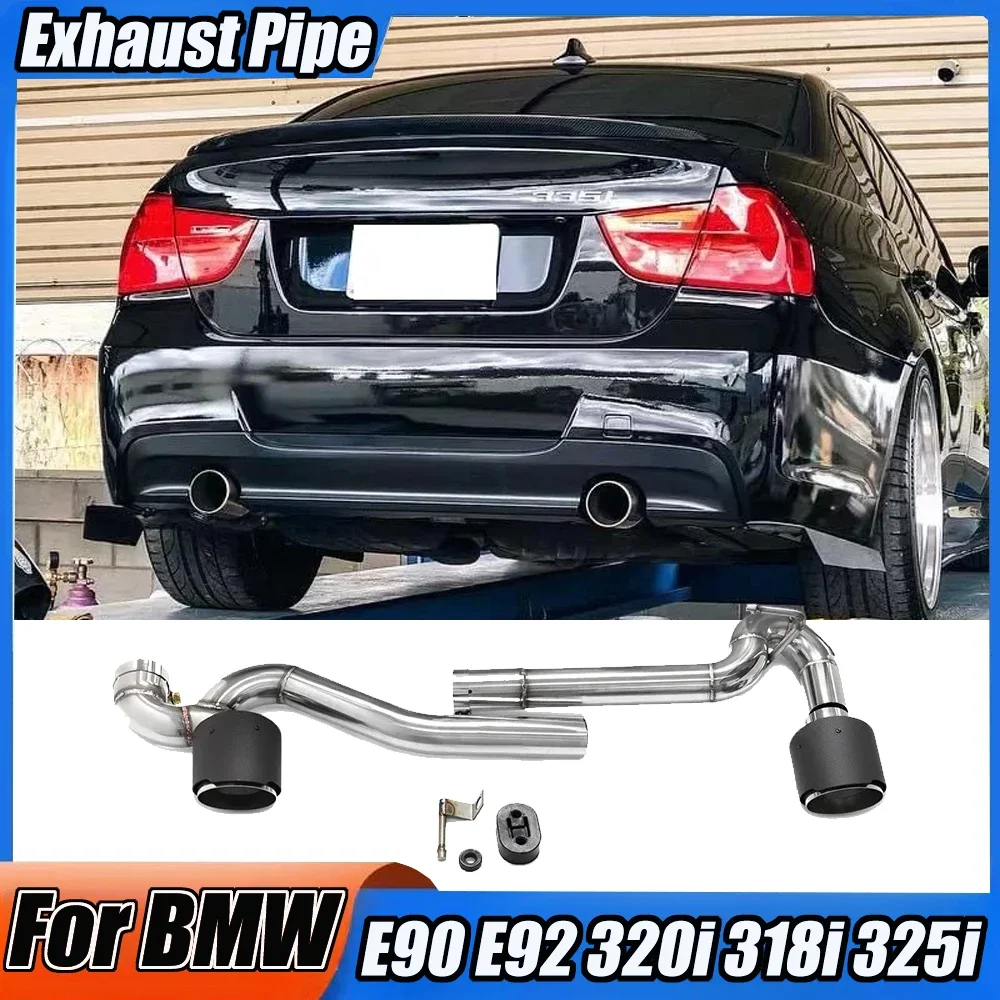 Car Refit Accessories For BMW E90 E92 320i 318i 325i Exhaust Pipe ...