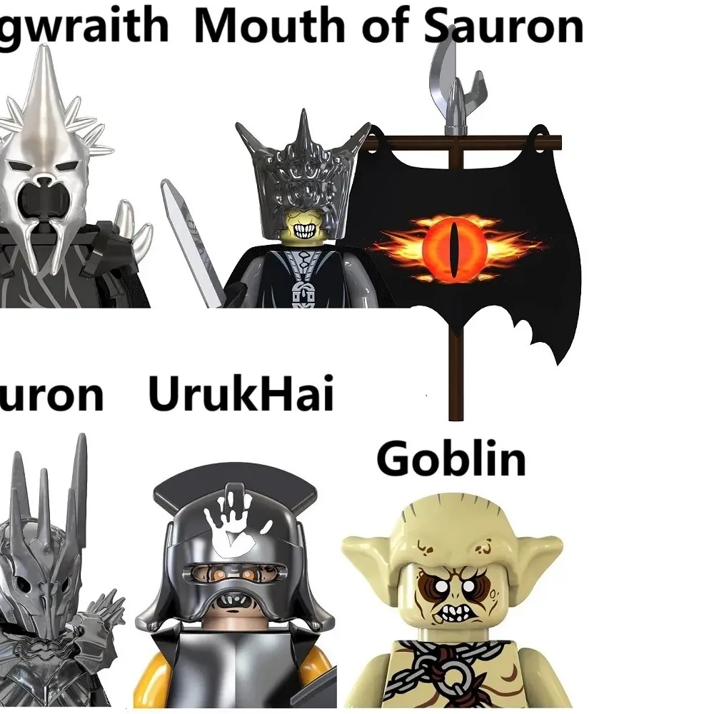 TV6401 TV6402 The Lord of the Rings Orc Uruk-hai Goblin Sauron Gandalf ...