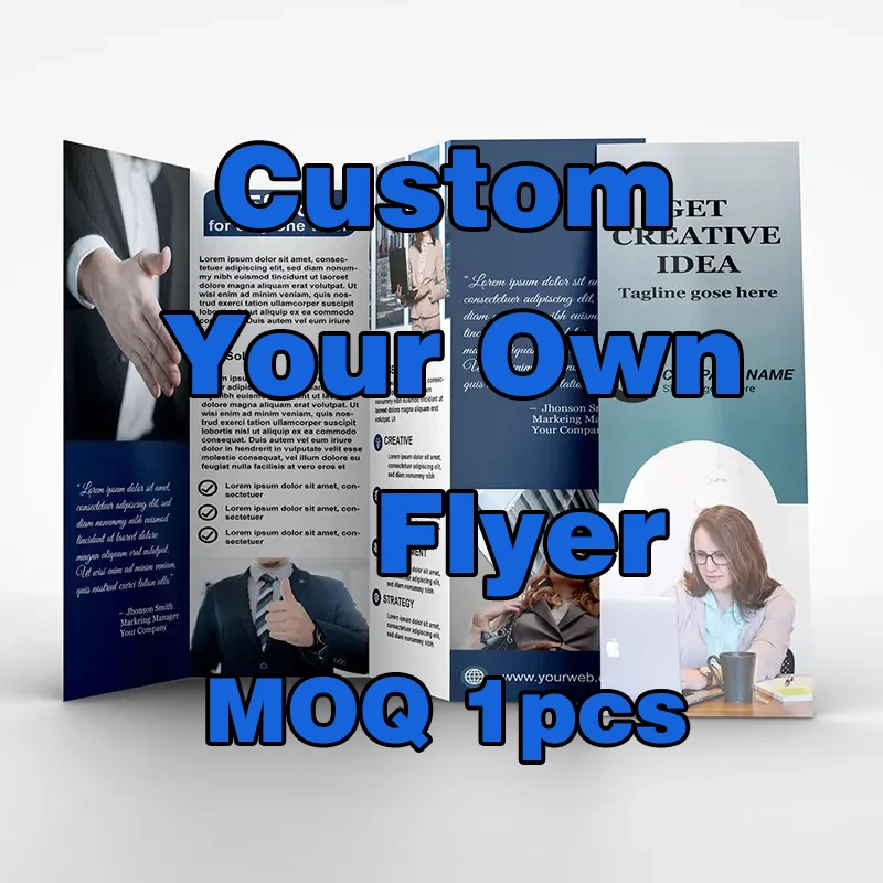 Custom-Flyer-Booklet-Instruction-Manual-Pamphlet-Menuel-Any-Size-Design ...