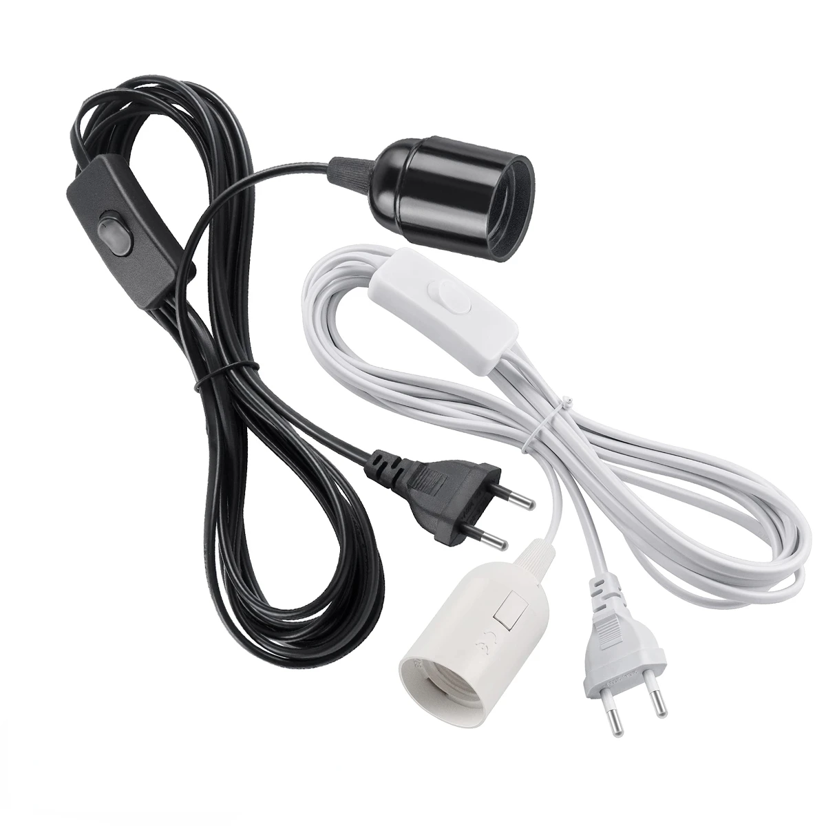 1-8m-Lamp-Base-Holder-Power-Cord-Cable-220V-E27-Electric-Power-Switch ...