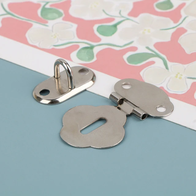 2Pairs/Set Lock Hasp Hook Latch Lock Hinge Hardware Lock For Jewelry ...