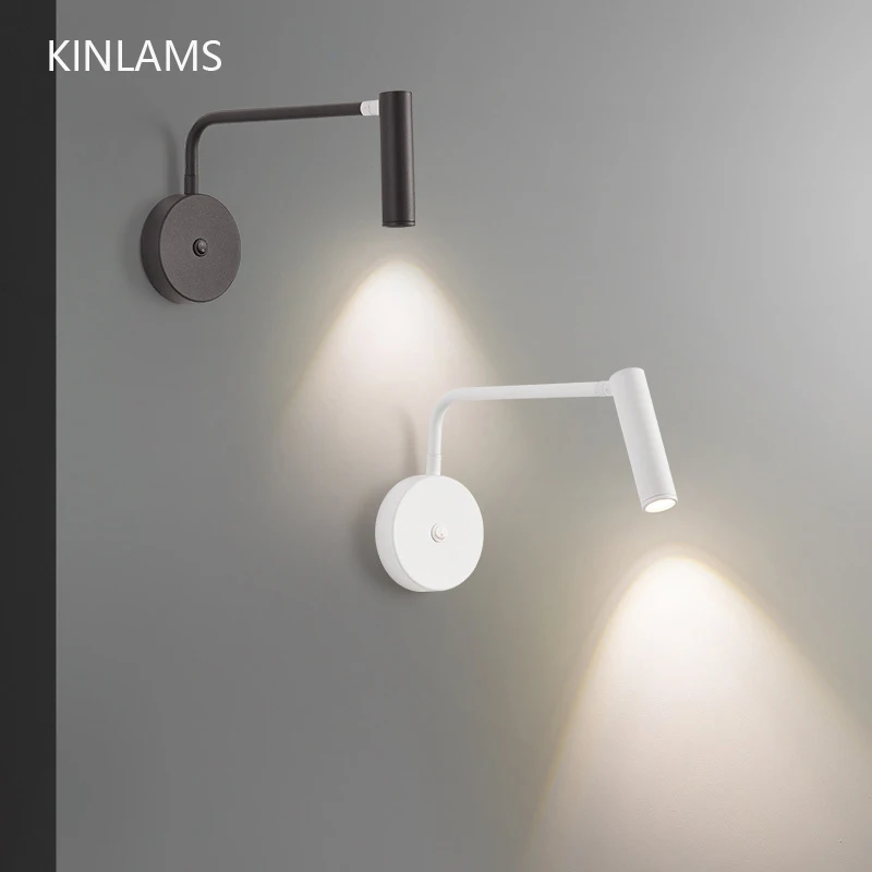 Bedside-Wall-Lamp-Modern-Bedroom-Led-Headlight-Rotatable-Living-Room ...