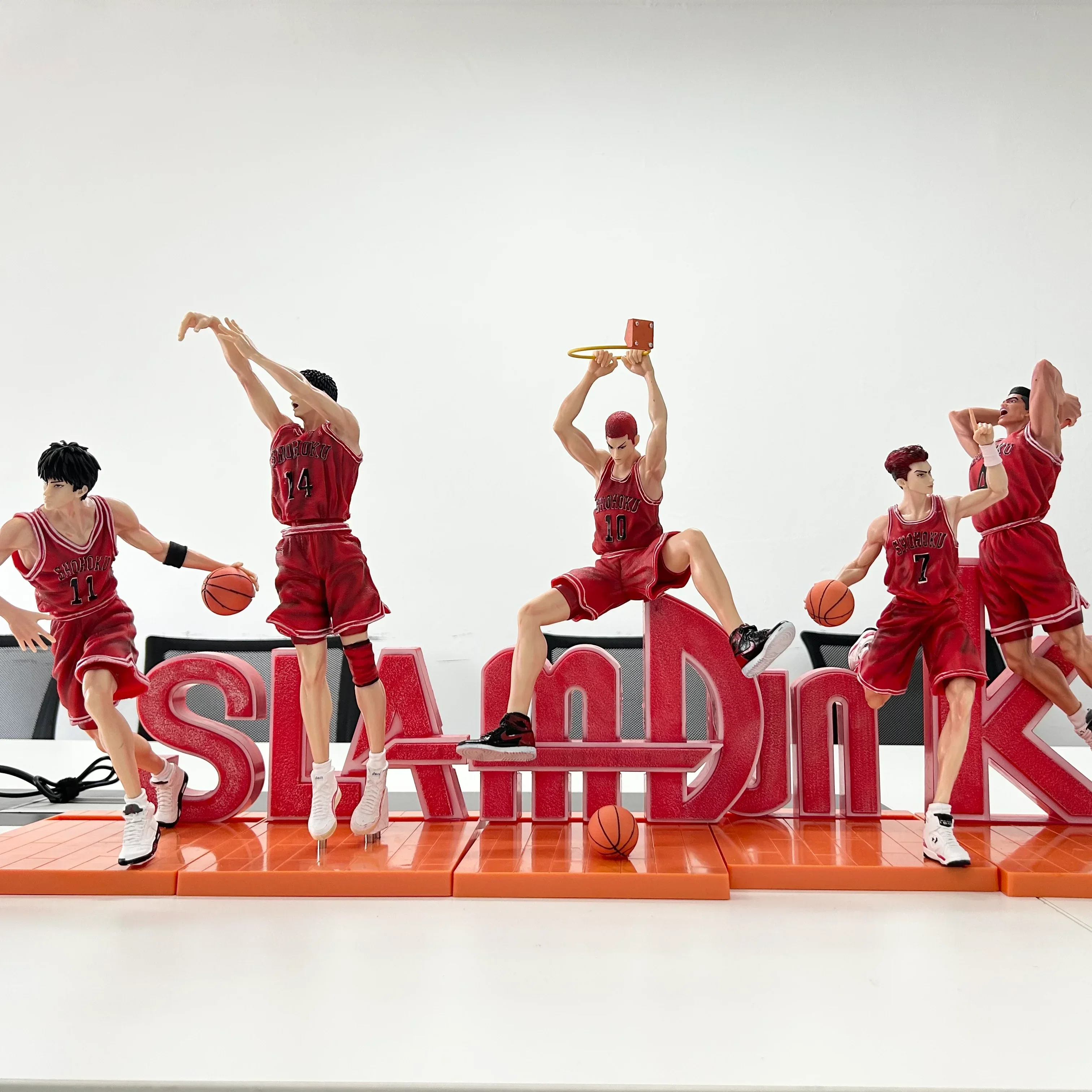 SLAM-DUNK-Figure-Kaede-Rukawa-Sakuragi-Hanamichi-Hisashi-Mitsui-5pcs ...