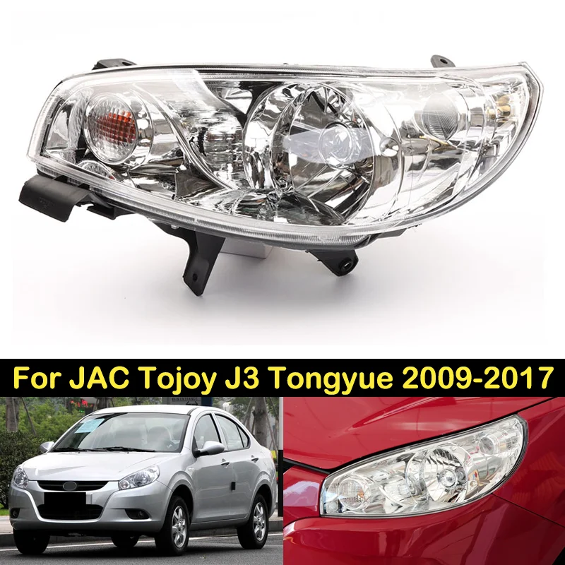 DECHO For JAC Tojoy J3 Tongyue 2009 10 11 12 13 14-2017 Headlight Front ...