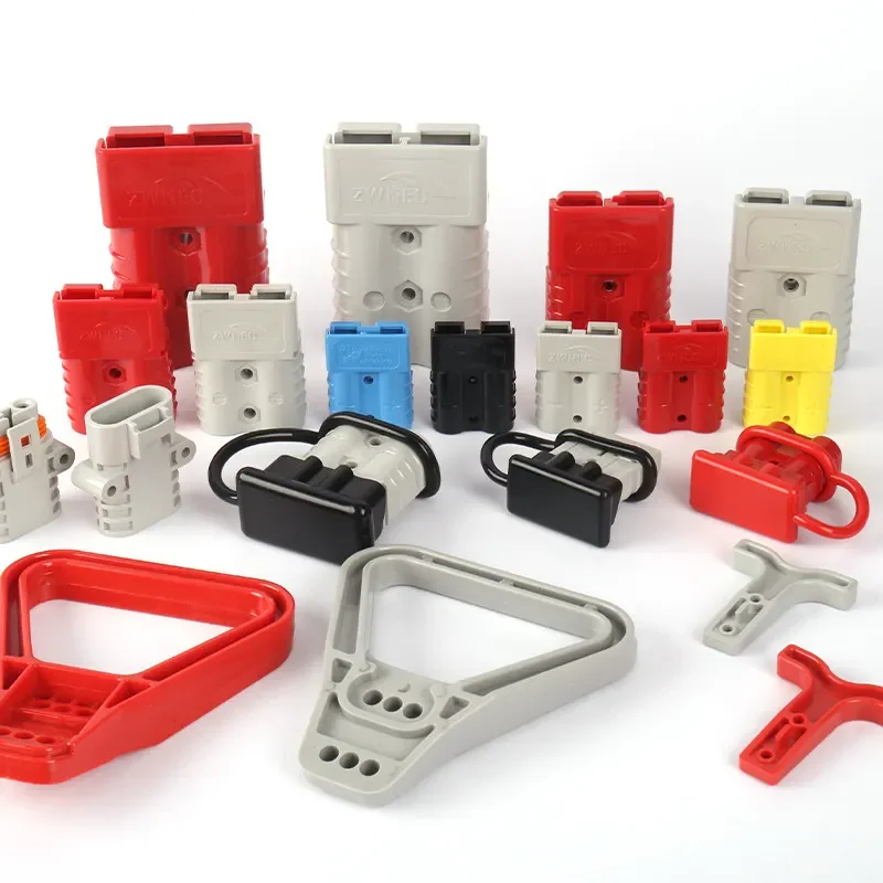 50A-Power-Plug-with-Eletrical-Silicone-Cable-for-Battery-Charging-Plug ...