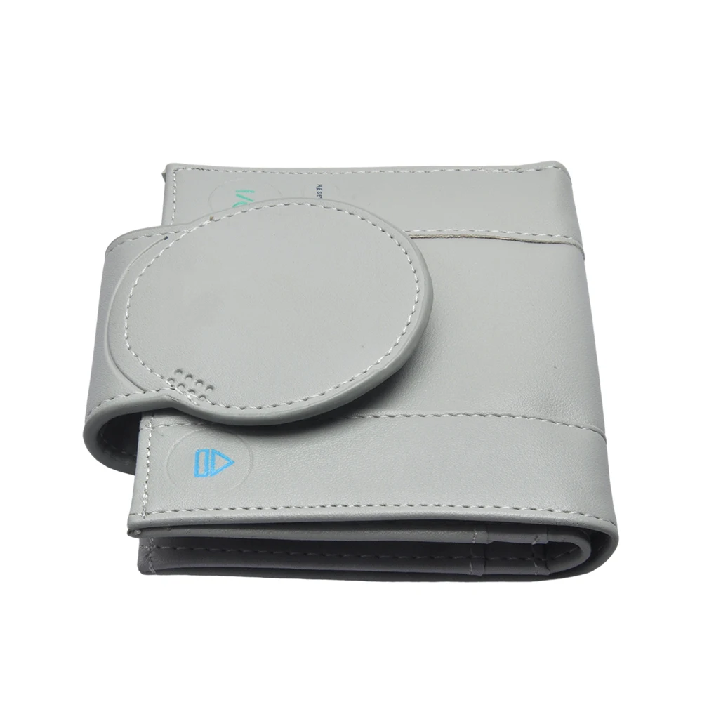 Classic-Gamepad-Pattern-Bifold-Wallet-Console-Shaped-Design-Coin-Pocket ...