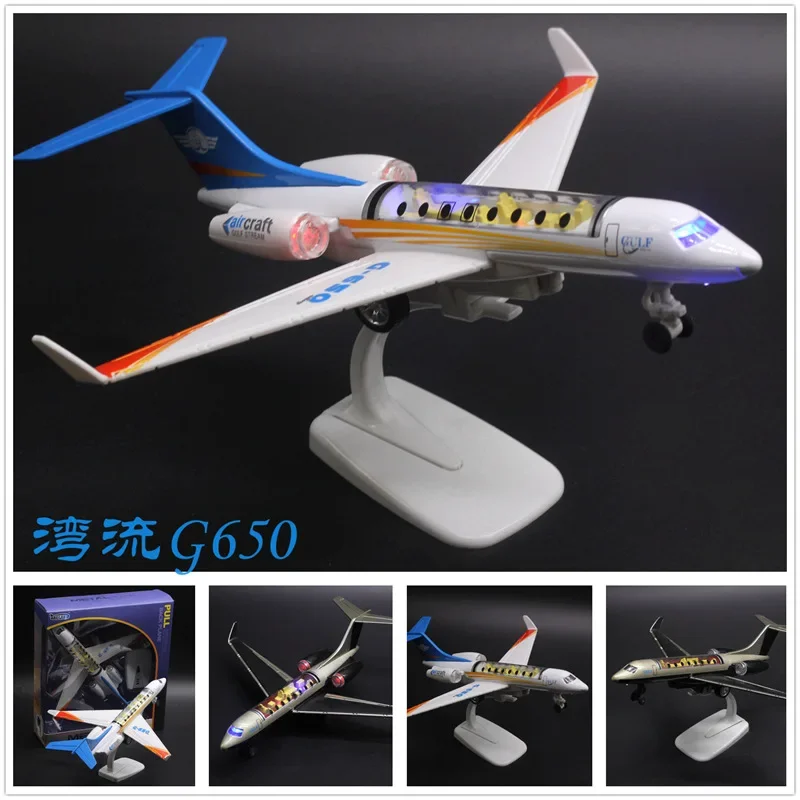 25-5CM-Alloy-Gulfstream-G650-Business-Jet-Model-with-Display-Stand ...