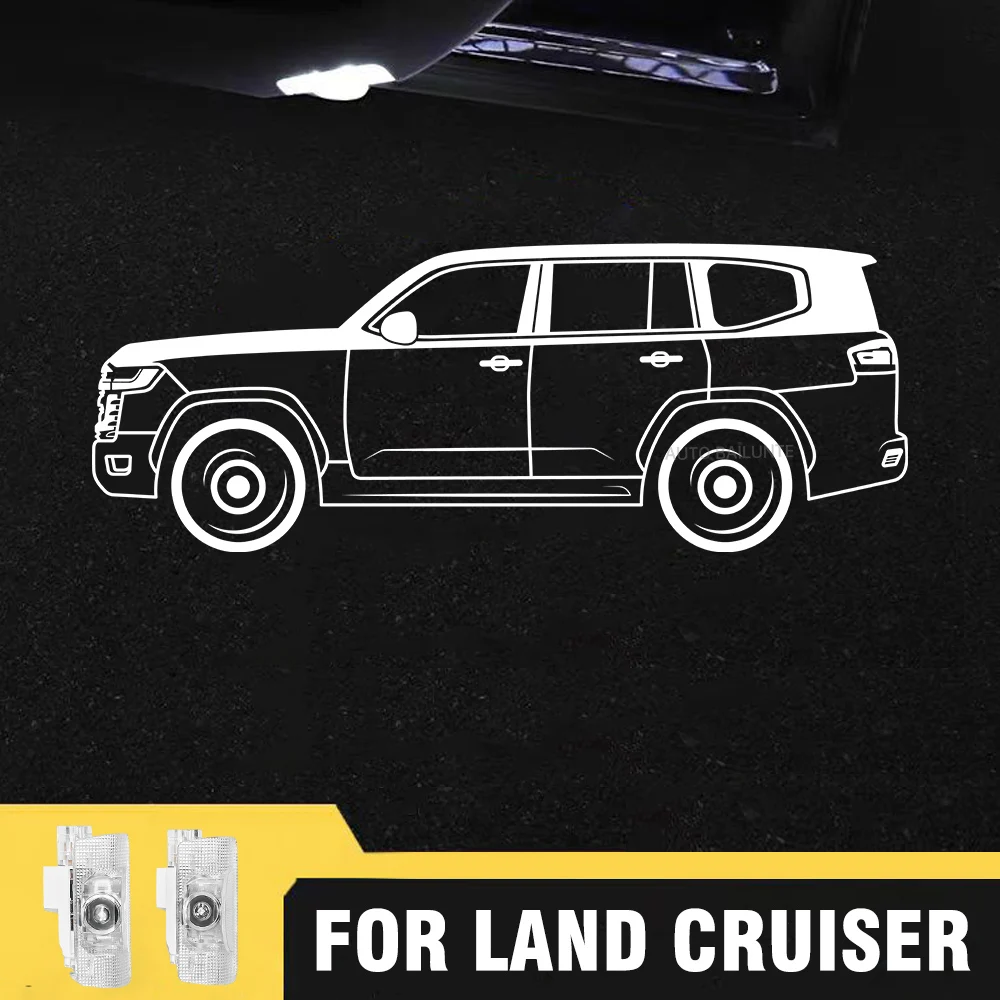 2Pcs-Led-Car-Door-Welcome-Logo-Lights-Accessories-For-Toyota-Land ...