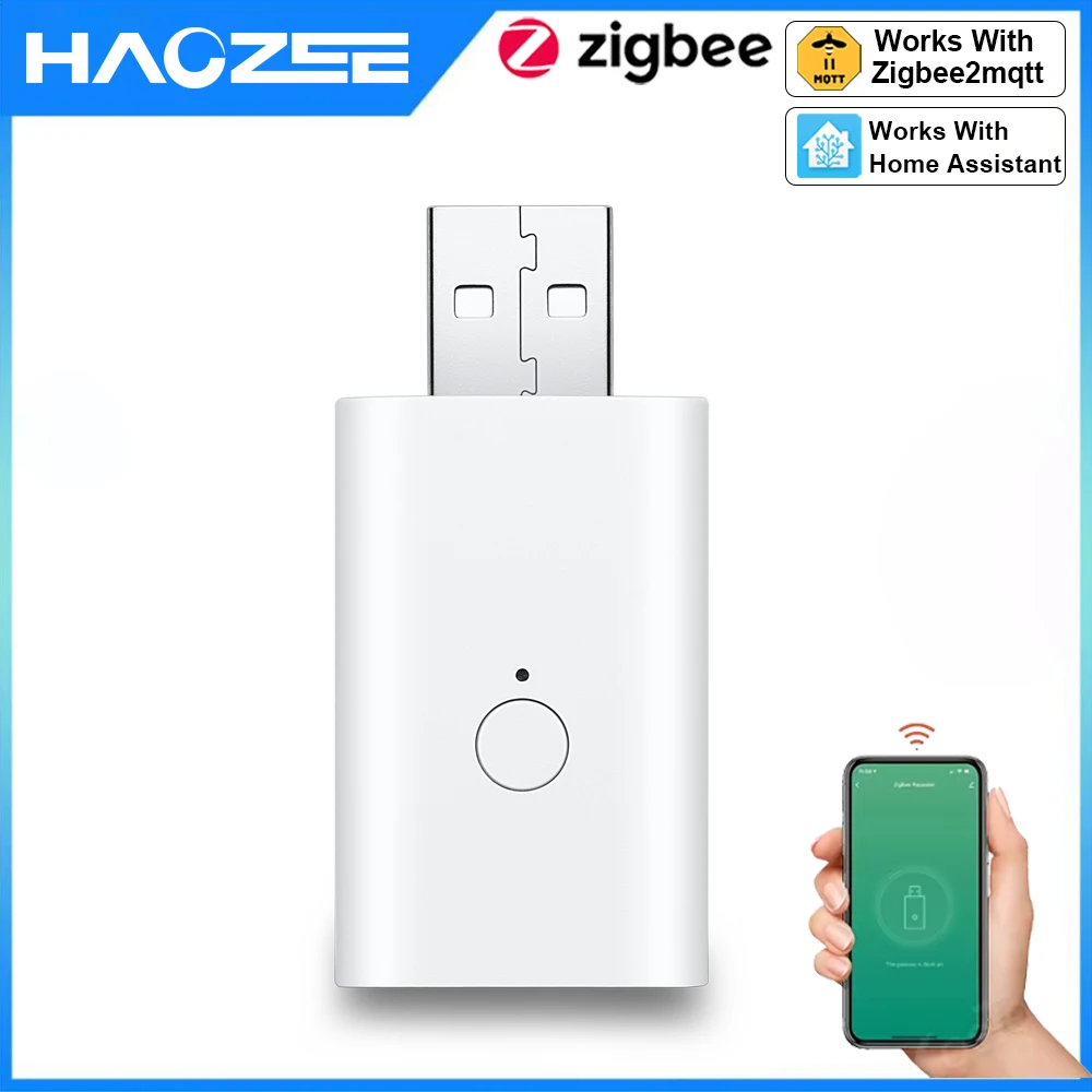 Haozee Smart ZigBee Signal Repeater USB Signal Amplifier Extender Smart ...