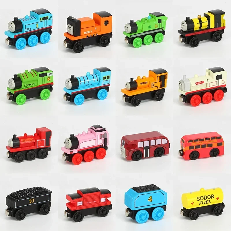 Wooden-Magnetic-Trains-Toys-Thomas-and-Friends-James-Gordon-Henry ...