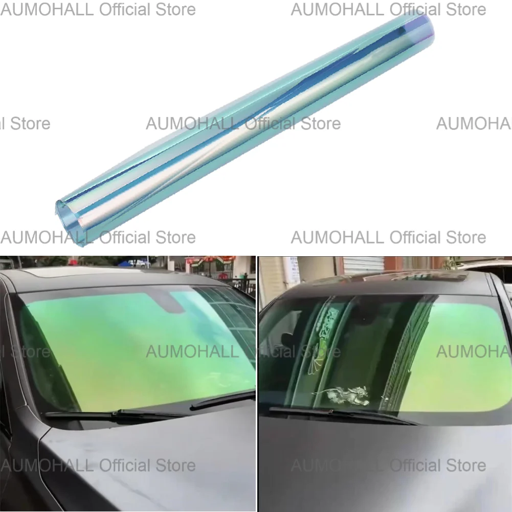 75cm-X-300cm-VLT-76-Green-Chameleon-Car-Windshield-Foils-Color-Change ...