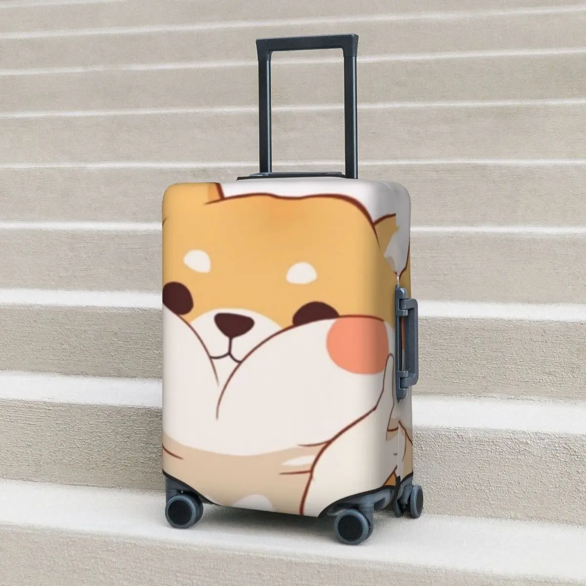 Kawaii Anime Shiba Inu Suitcase Cover cute manga aesthetic Practical ...