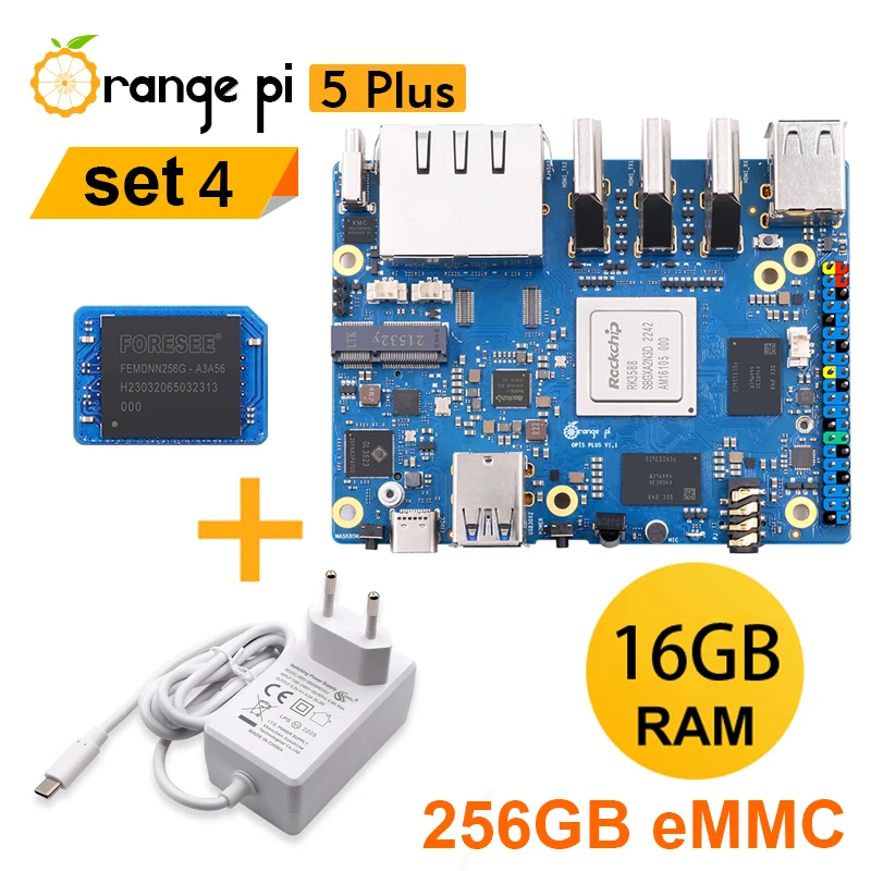 Orange-Pi5-Plus-16G-256G-EMMC-Module-with-EU-5V4A-Type-C-Power-Supply ...