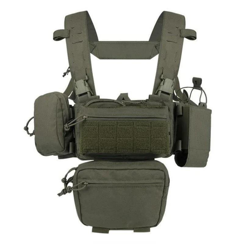 YAKEDA-Chest-Rig-Modular-Load-Bearing-Patrol-Belt-With-Harness-and ...