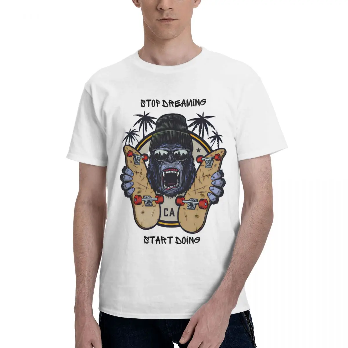 Bad-Gorilla-Men-T-shirts-High-Quality-top-y2k-lc-Waikiki-Vintage-Luxury ...