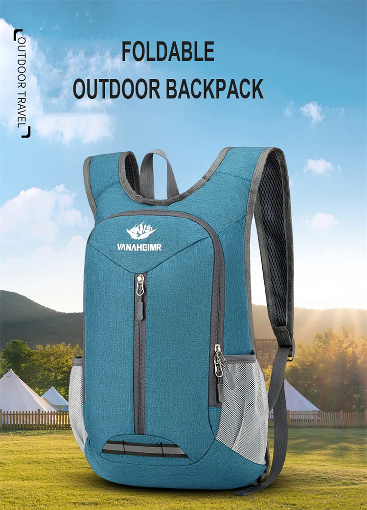20L Lightweight Portable Foldable Backpack,Waterproof Folding Bag ...