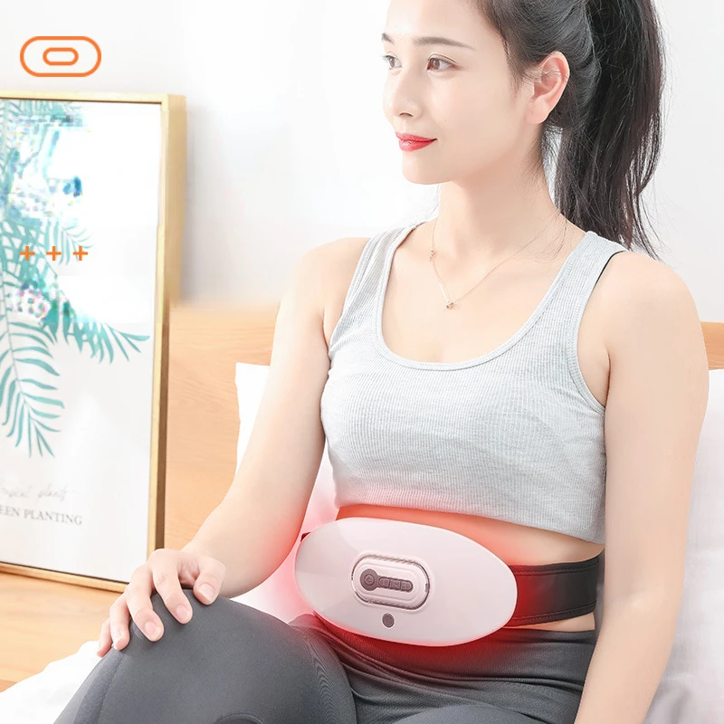 Electric Heating Warm Palace Belt Hot Compress Warm Belly Vibrating ...