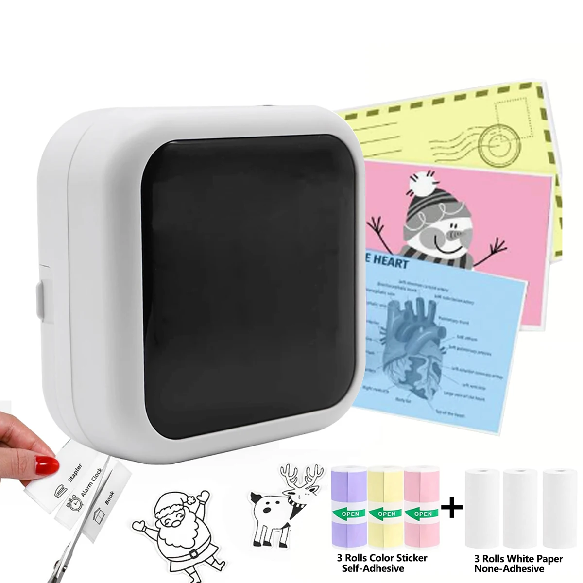 Mini-Printer-Portable-Thermal-Printer-Efficiently-and-Quickly-Inkless ...