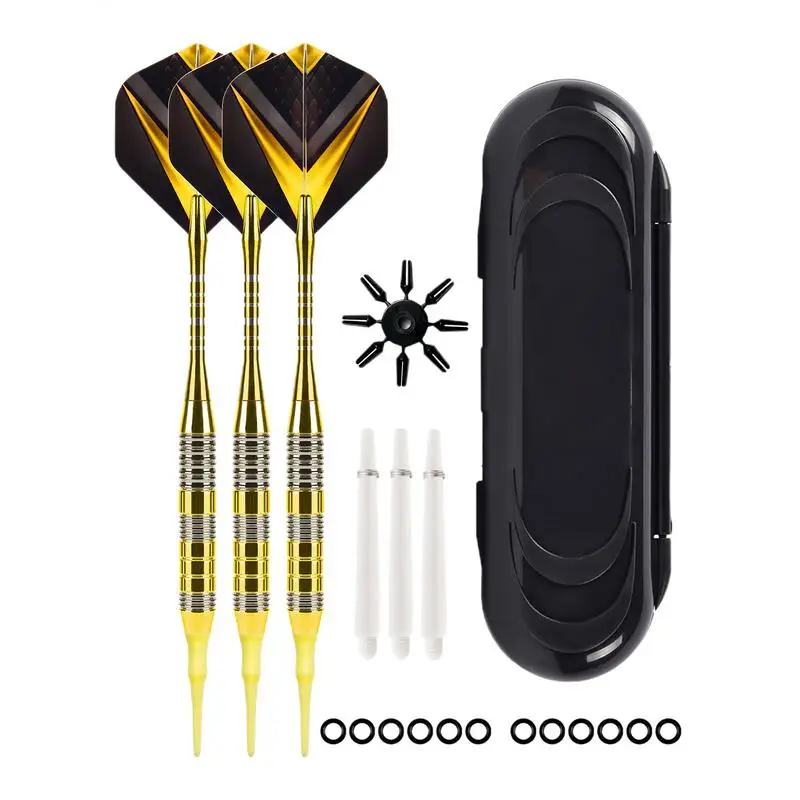 Soft Tip Dart Set Yellow Metal Body Tip Darts Set Soft Tip Darts For ...