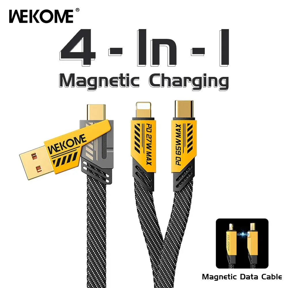 Four-in-one-Multi-function-Data-Cable-USB-A-IPH-TYPE-C-Port-Conversion ...