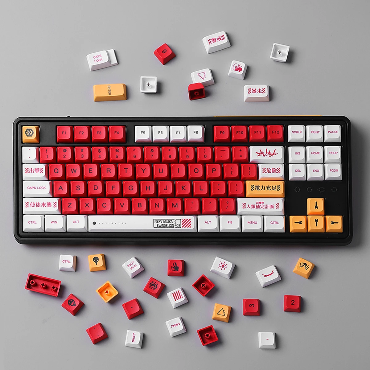 XDA-Keycaps-para-teclado-mec-nico-Anime-Custom-ISO-Key-Caps-DIY-Sublima ...
