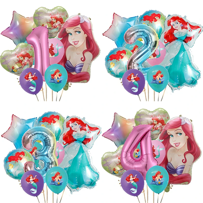 Princess Ariel Little Mermaid Decorations | Decoration Birthday ...