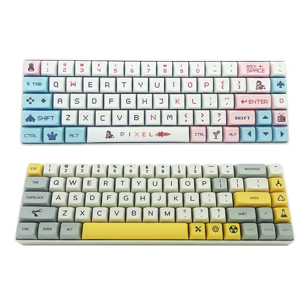 PBT Keycap XDA DIY Personalized Key Caps Set Dye Sublimation for Gaming ...