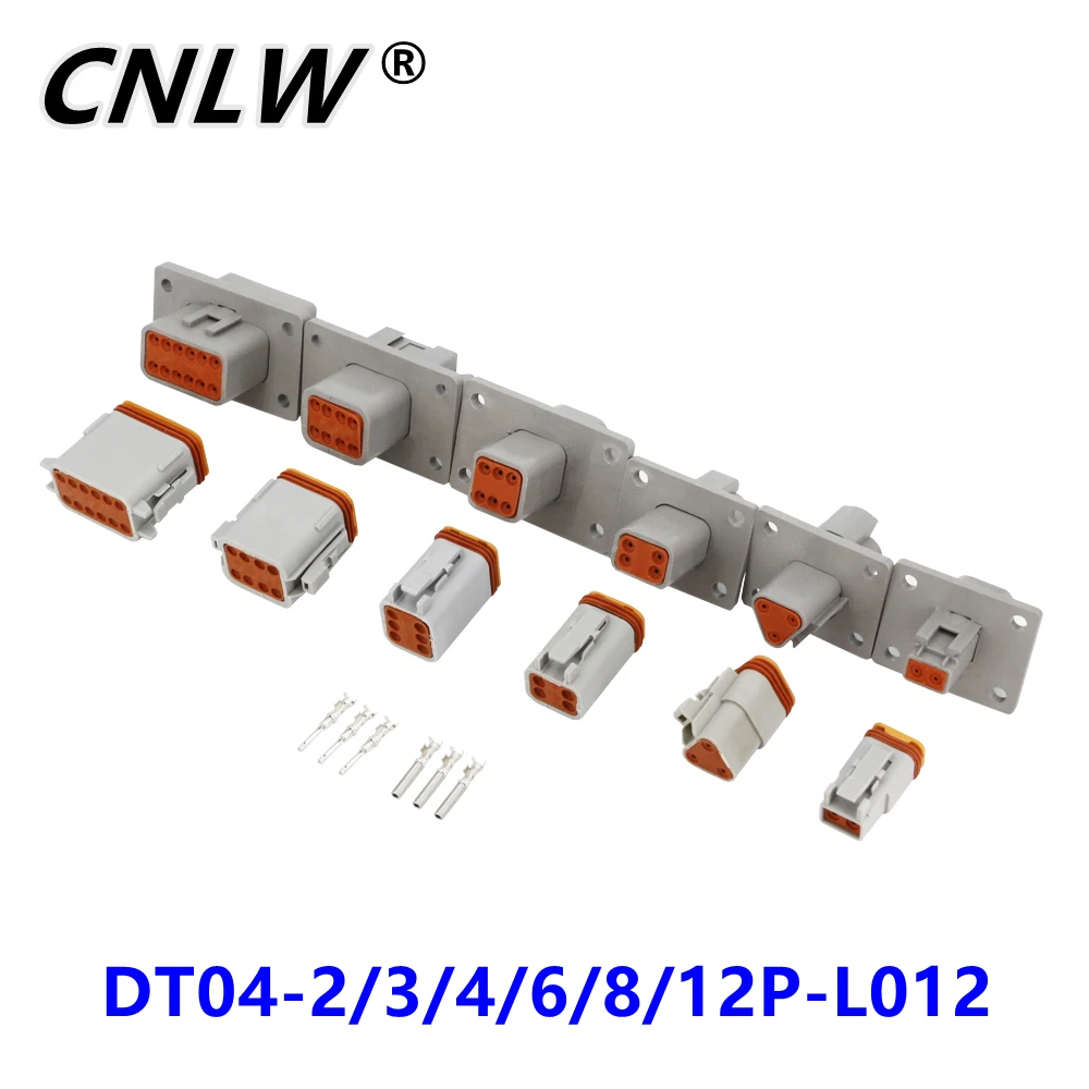 Dt04-2/3/4/6/8/12p-l012 Connector Dt06-2s Automotive Waterproof Wire ...