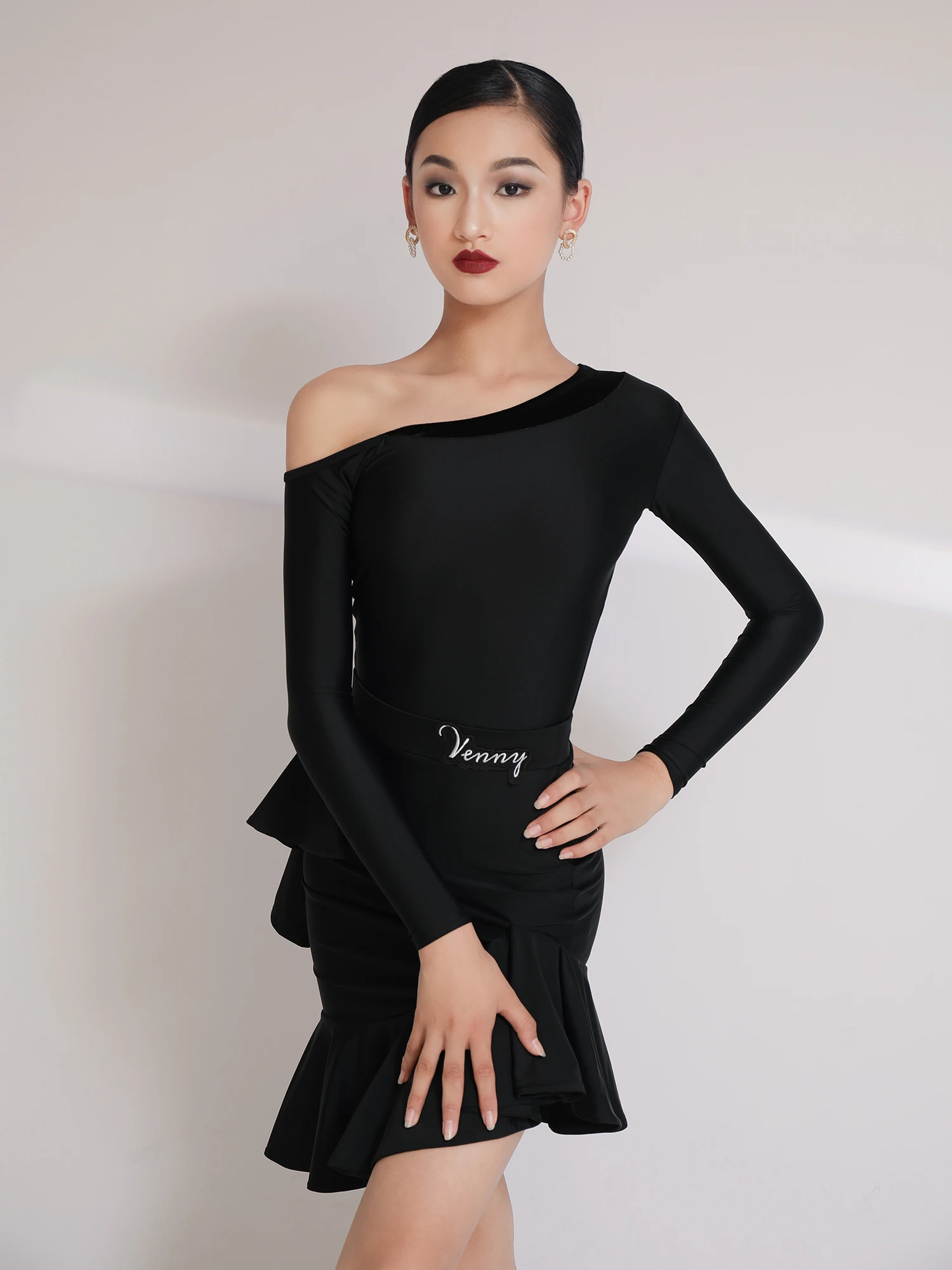VENNY-Latin-dance-dress-for-girls-and-children-fashion-diagonal ...